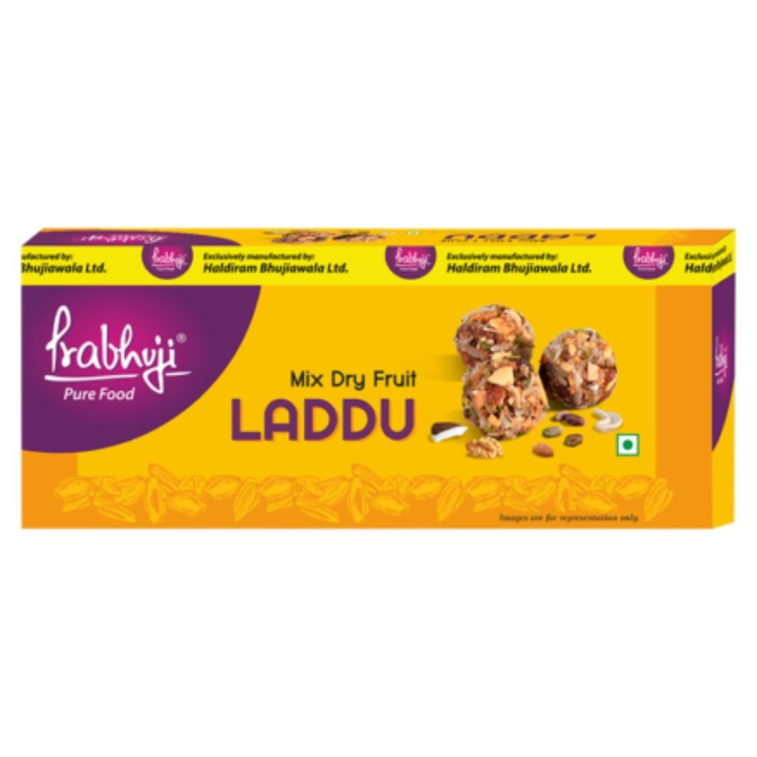Milk Dry Fruit Laddu 200g Prabhuji Pure Food Jitco
